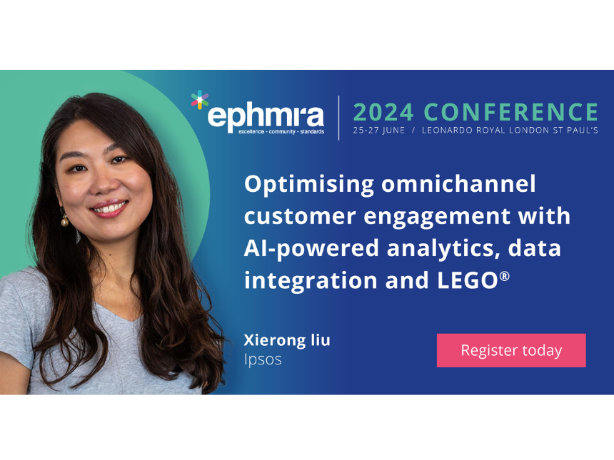 ‘Optimising omnichannel customer engagement’ at the 2024 EPHMRA conference. | EPHMRA